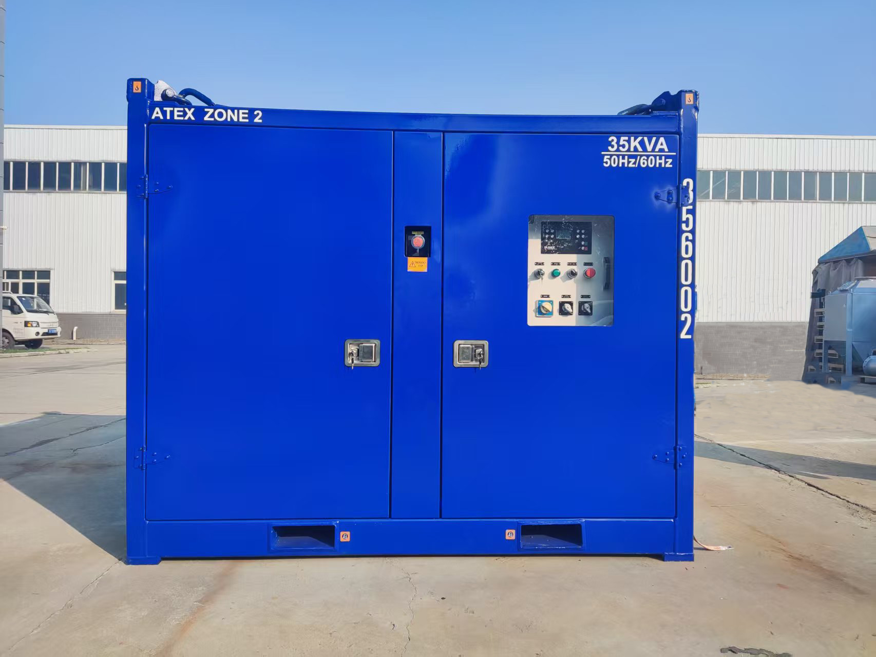 35KVA ATEX certified ZONE II Explosion Proof Diesel Engine generator ...